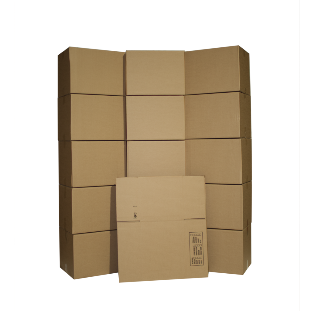 3 Wardrobe Boxes (15 Cube Each) - Boxper.com